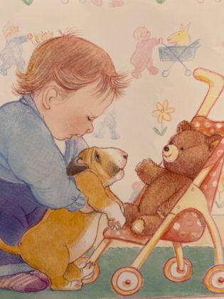 Rosas babyer af Lisa Kopper