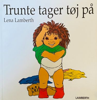 Trunte tager tøj på - Børneantikvariat